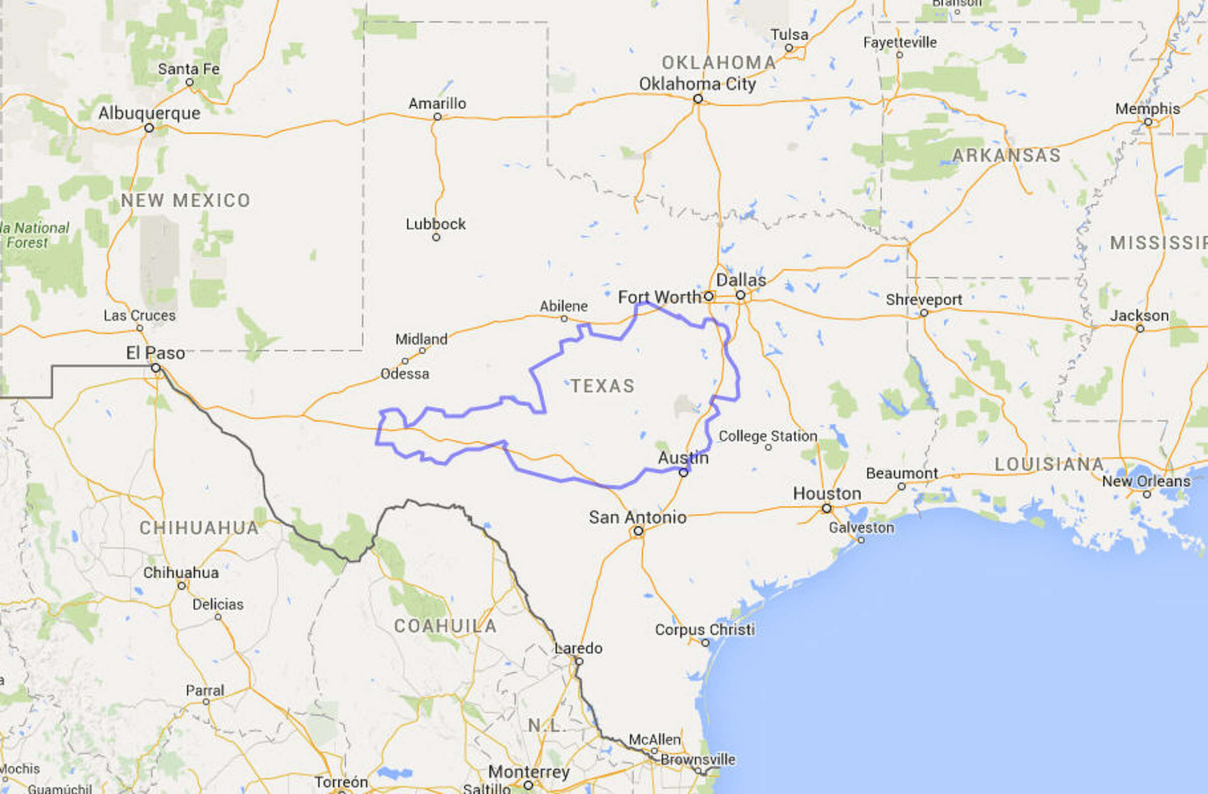 The state is big, y'all. These countries can fit inside Texas