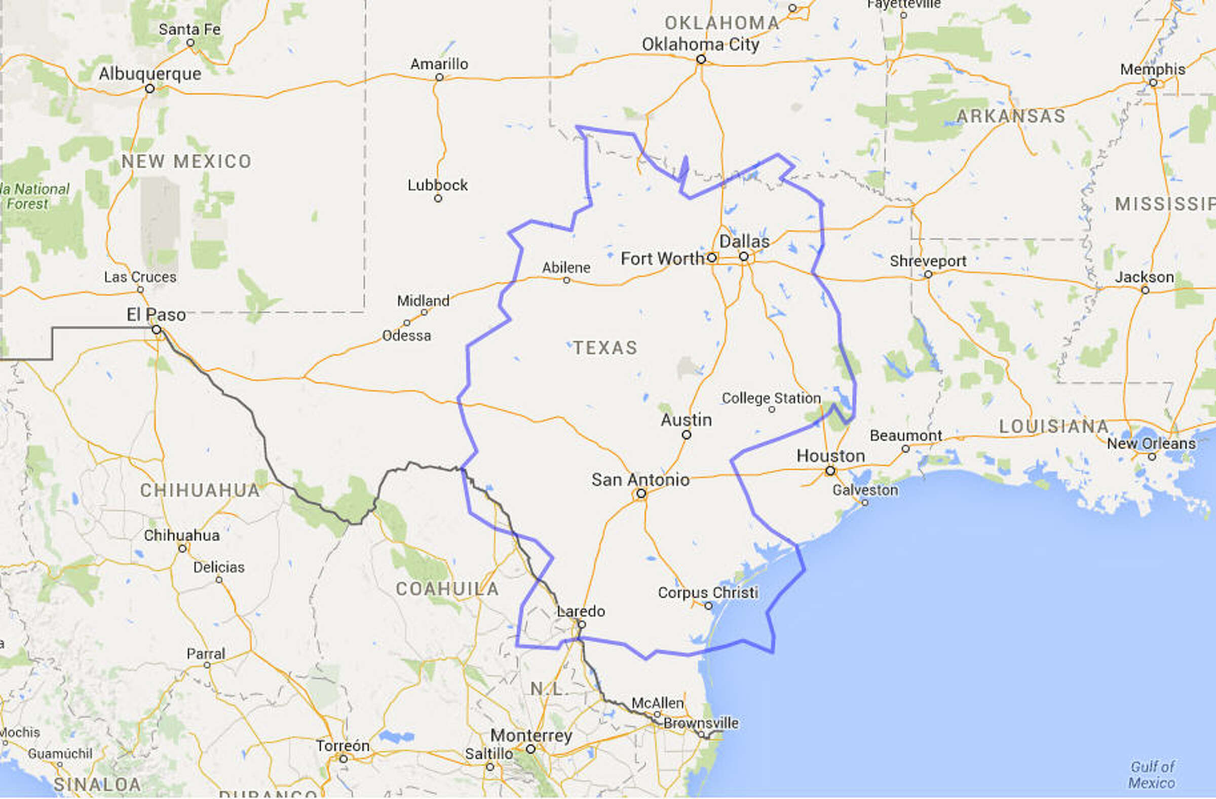 The state is big, y'all. These countries can fit inside Texas