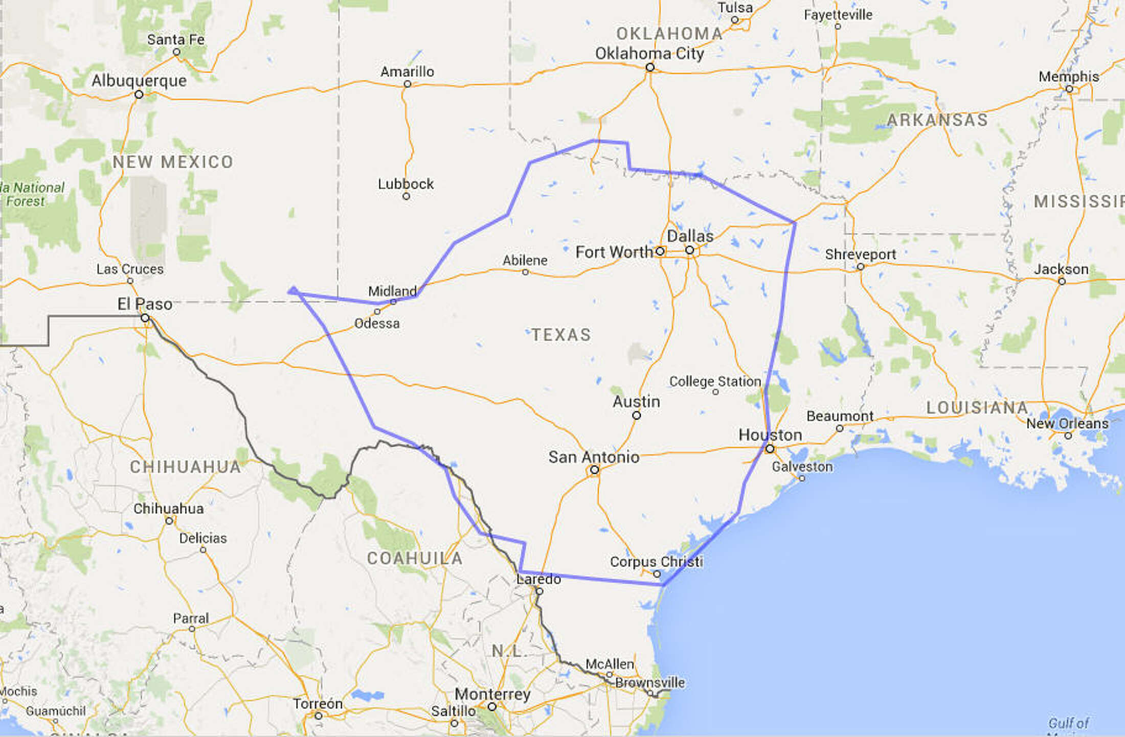 The state is big, y'all. These countries can fit inside Texas