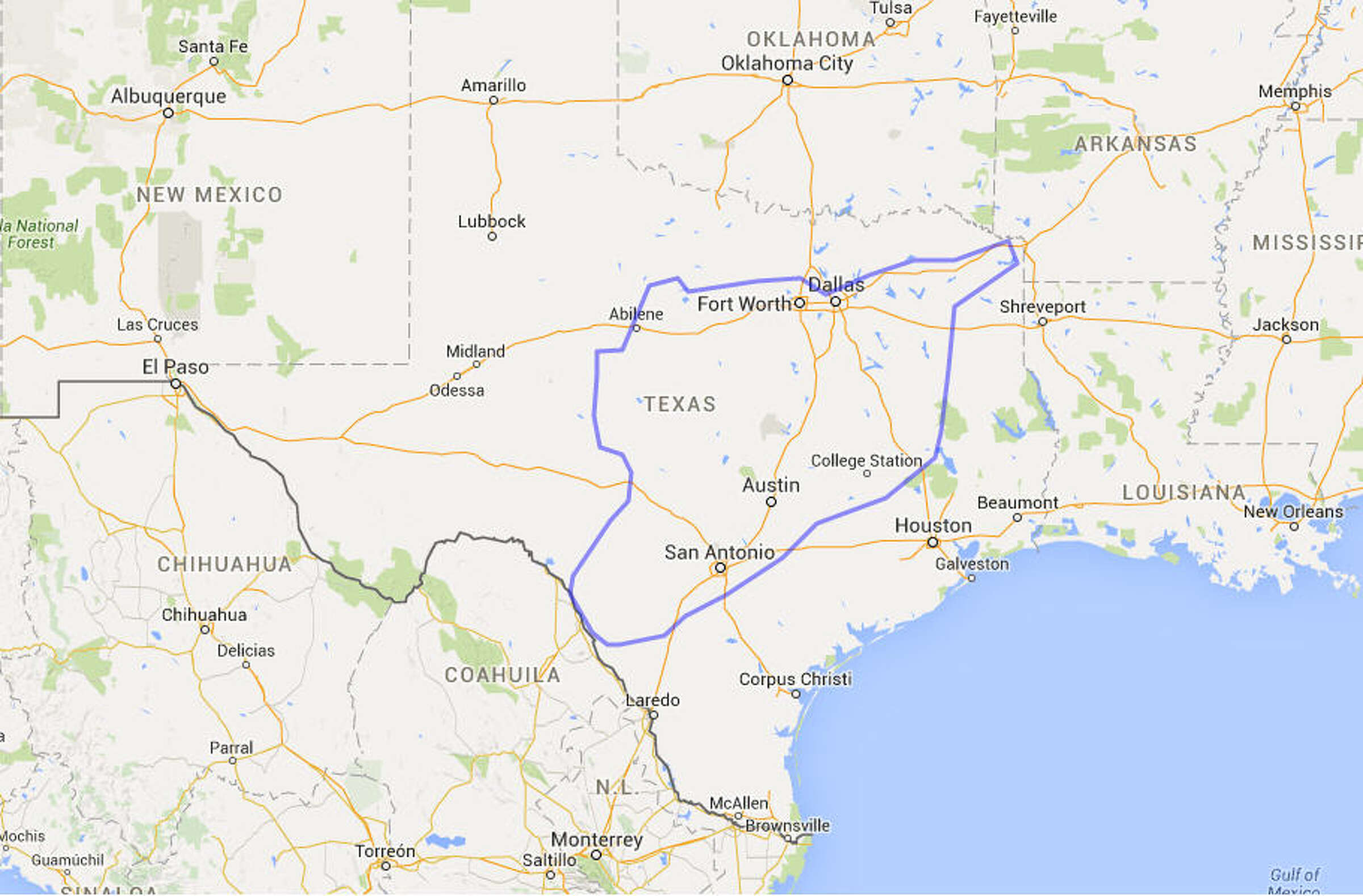The state is big, y'all. These countries can fit inside Texas
