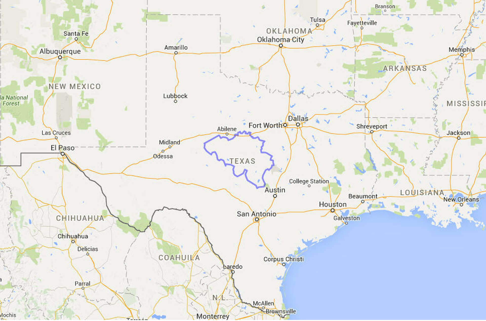 The state is big, y'all. These countries can fit inside Texas