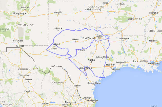 The state is big, y'all. These countries can fit inside Texas