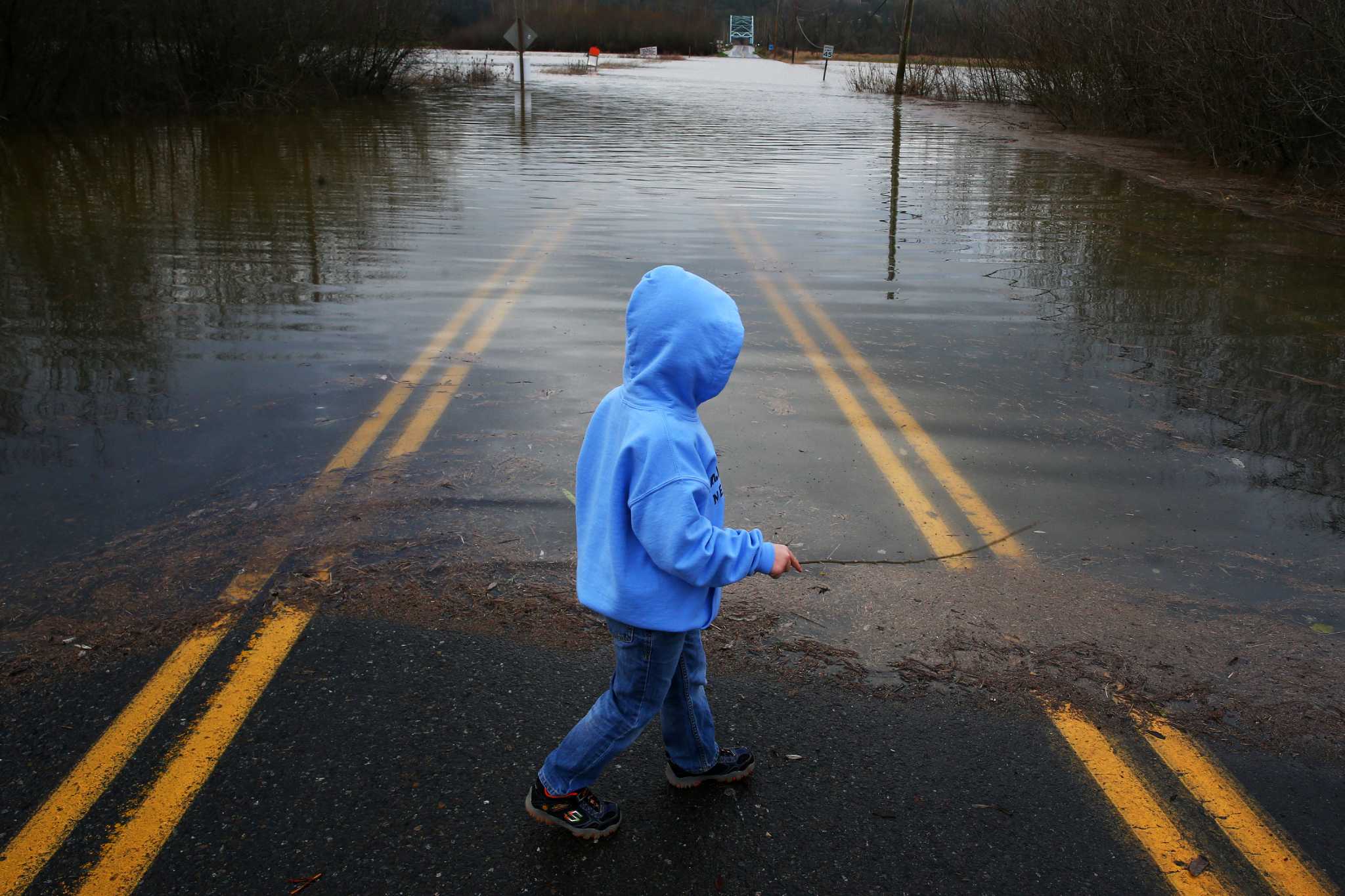 Heavy rains cause flooding