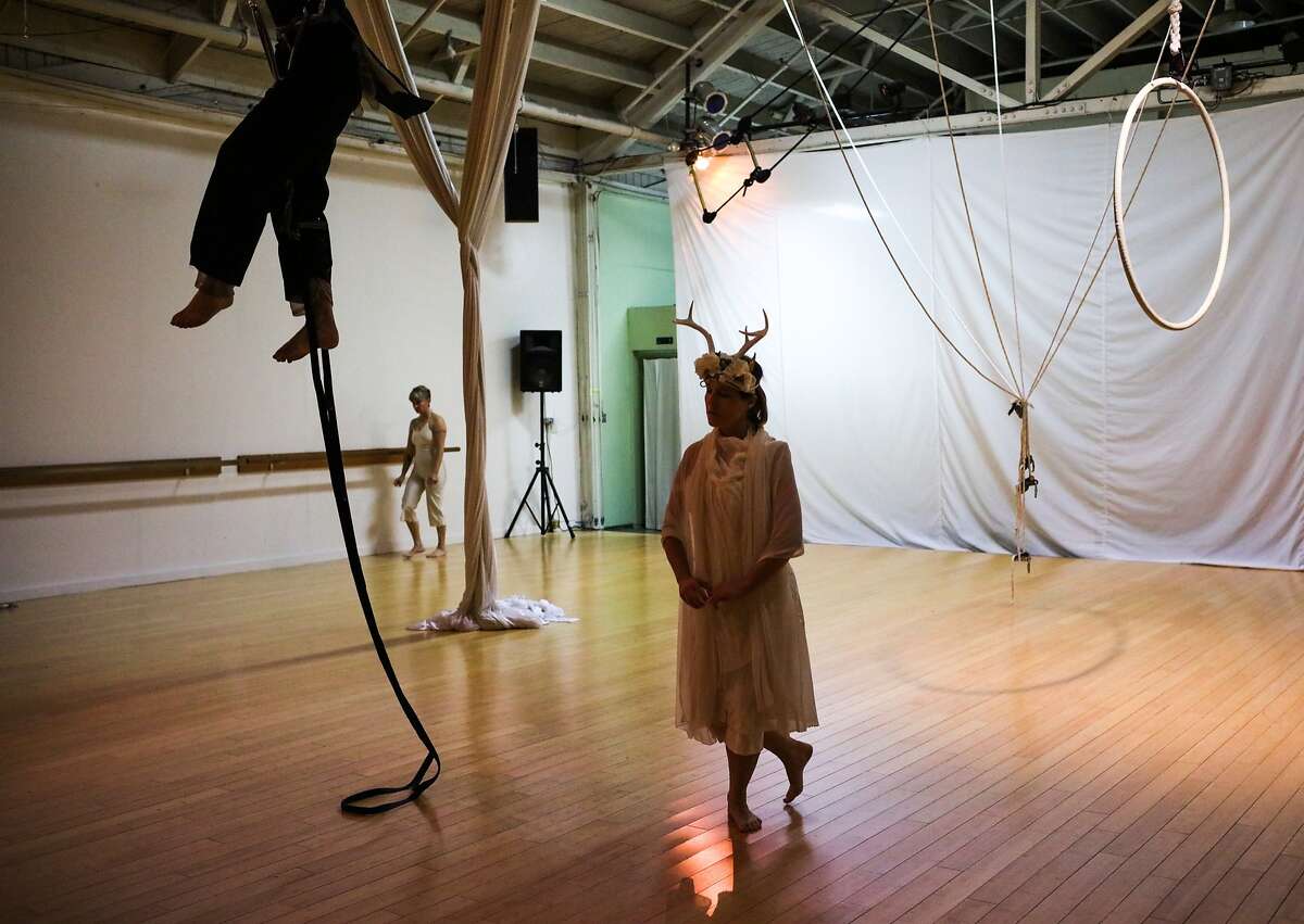 A high old time: UpSwing’s pagan-themed aerial performance