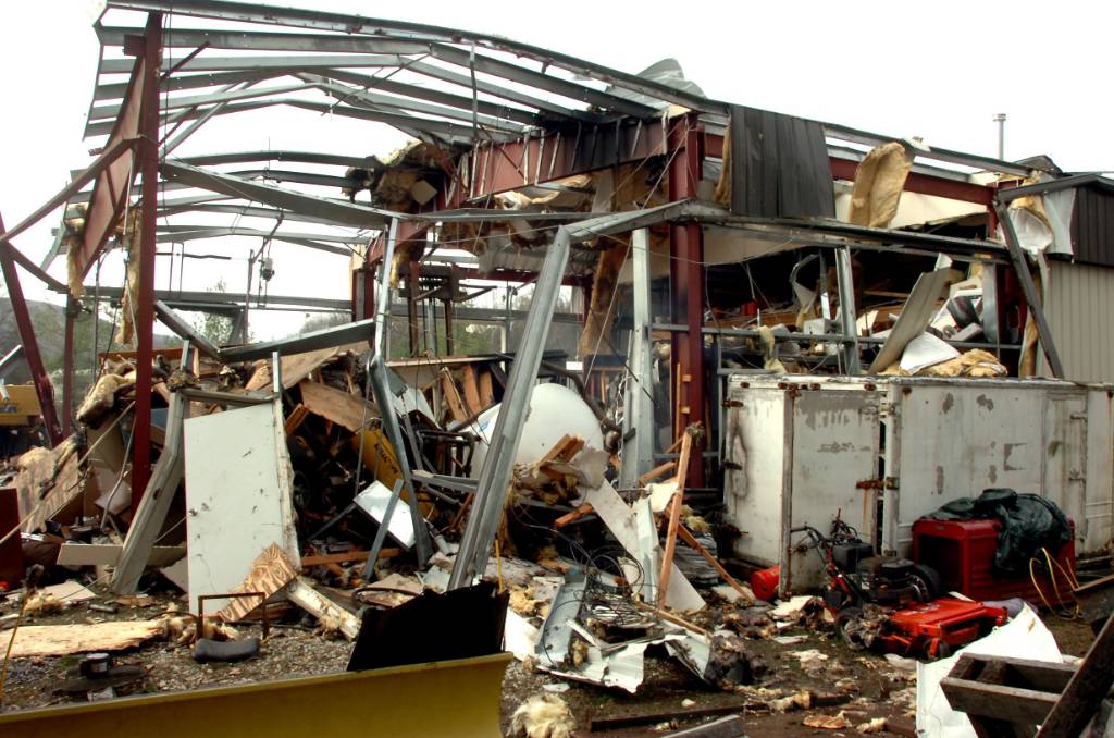 Fire officials say garage door sparked propane explosion in New Milford