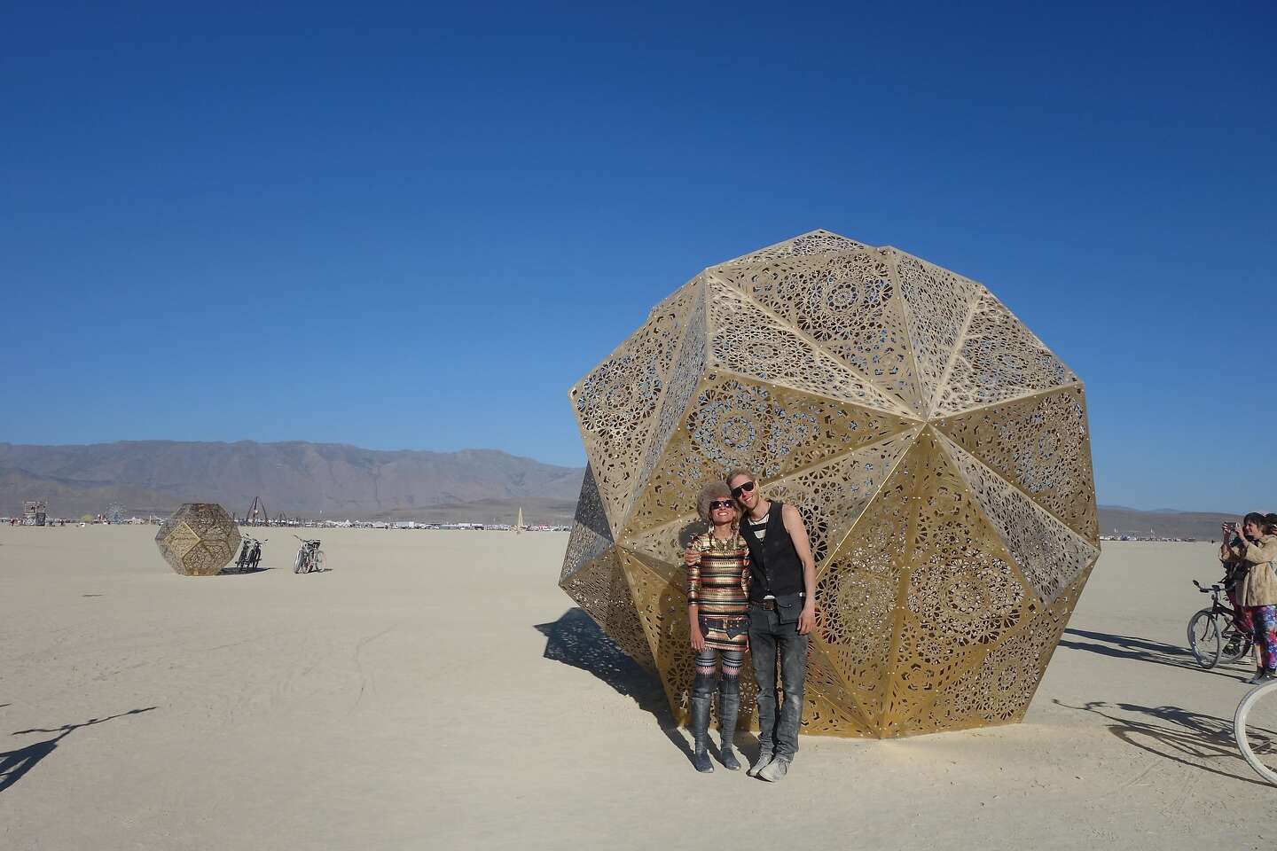 Geometric sculptures show another side of Islamic culture
