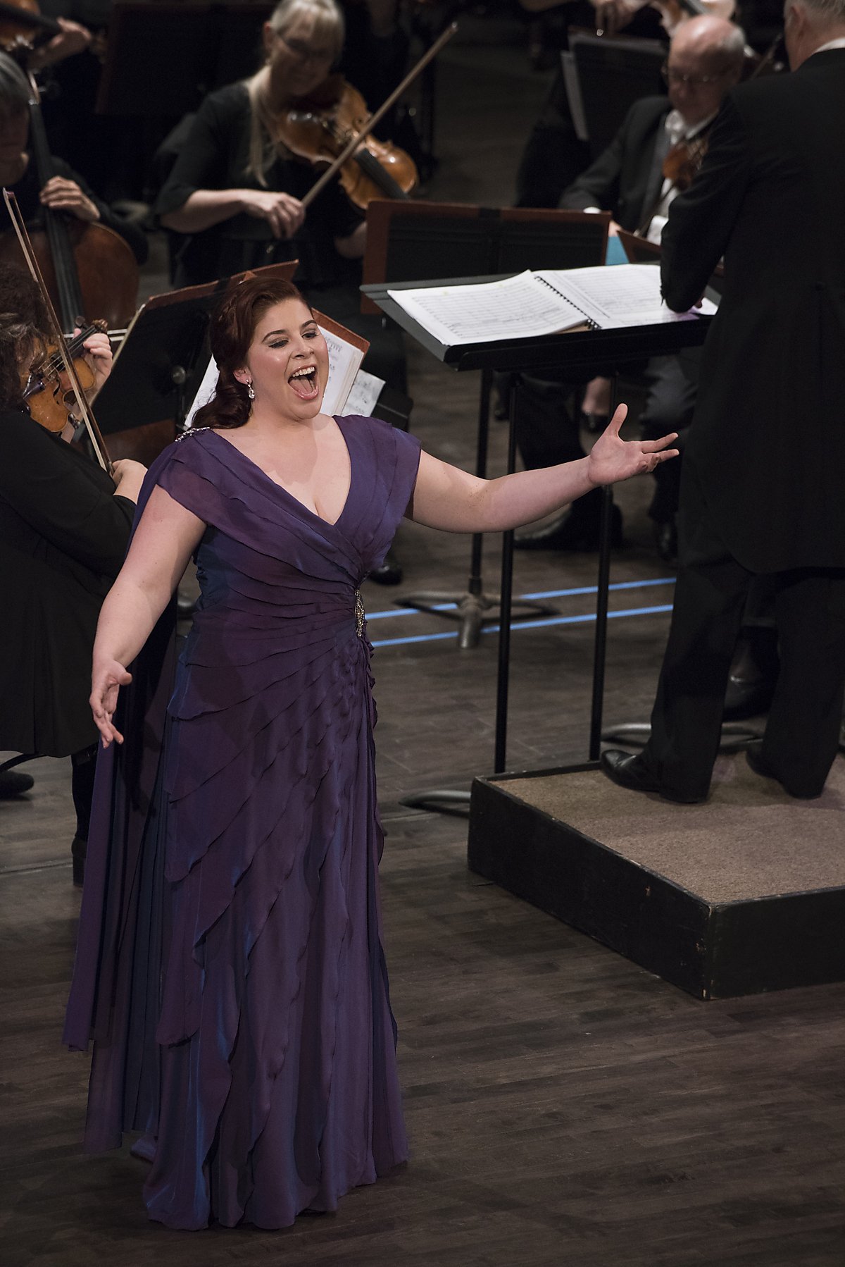 Young Adler vocalists’ ringing success at Herbst concert