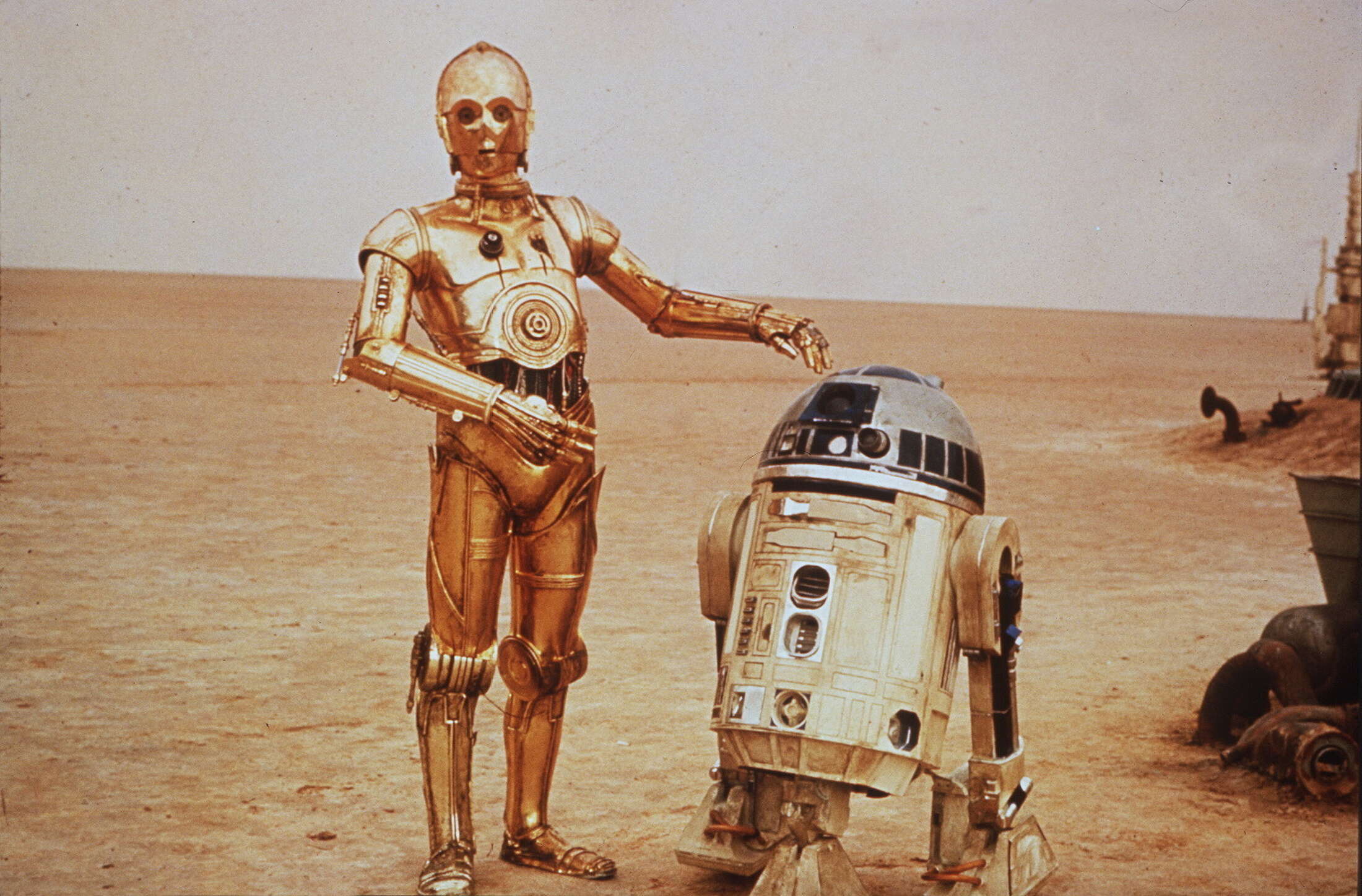 What else happened in 1977, the year "Star Wars" burst on the scene?