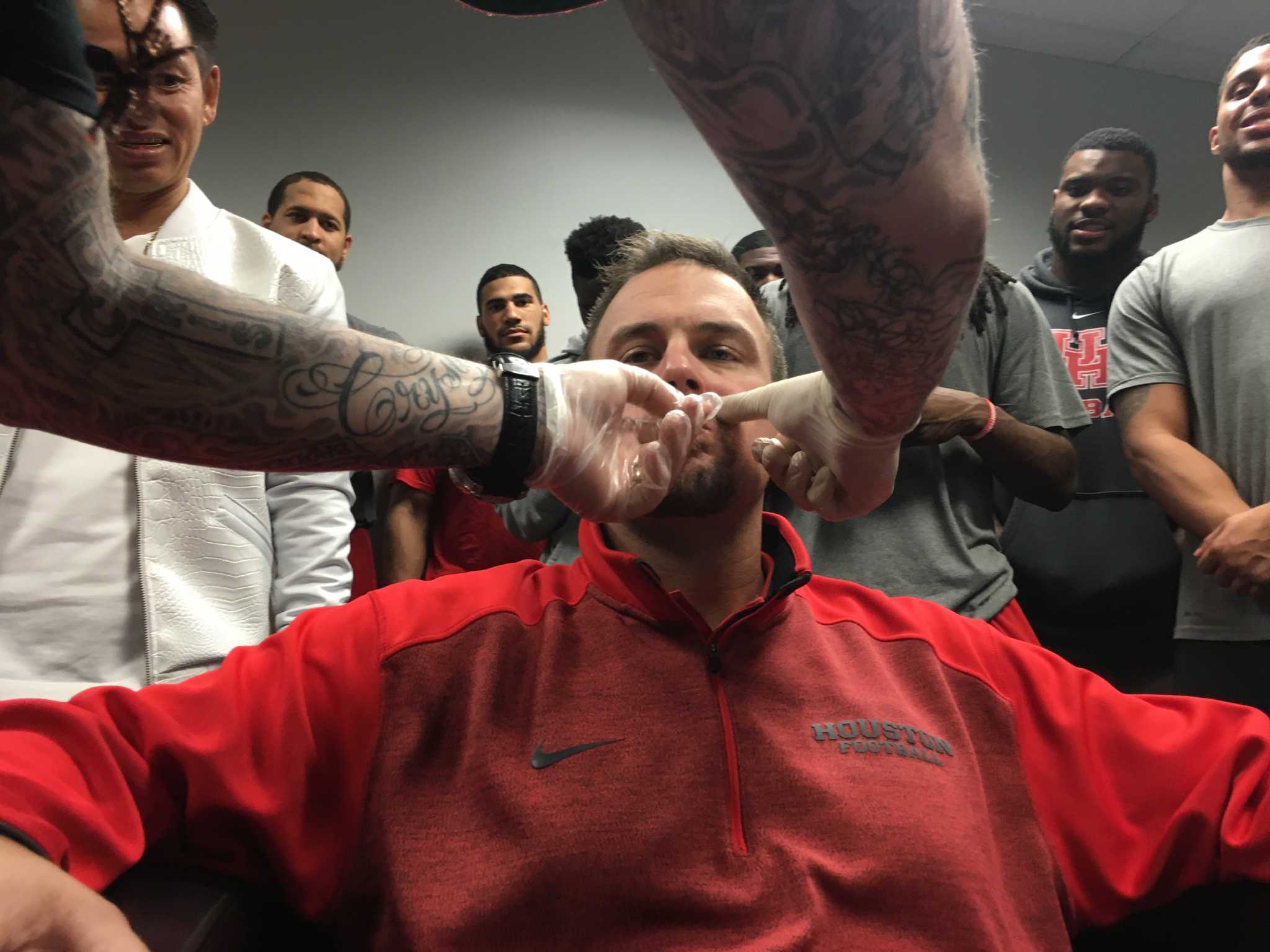 UH's Herman puts money where his mouth is