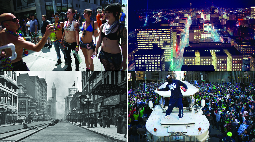 Seattle's downtown in pictures