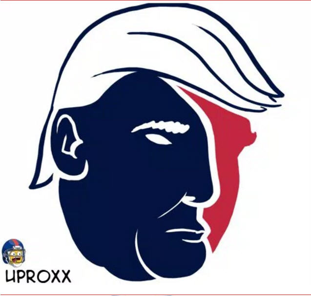 Your favorite NFL team's logo ... redesigned as Donald Trump