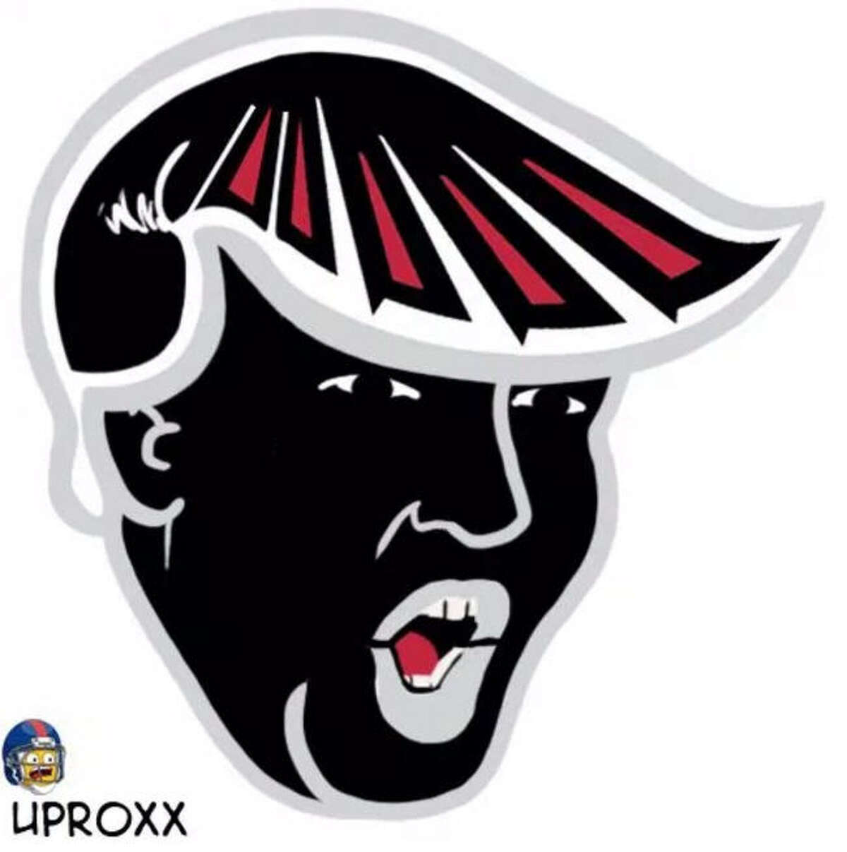 Your favorite NFL team's logo ... redesigned as Donald Trump
