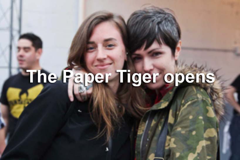 Paper Tiger opening attracts droves of music fans