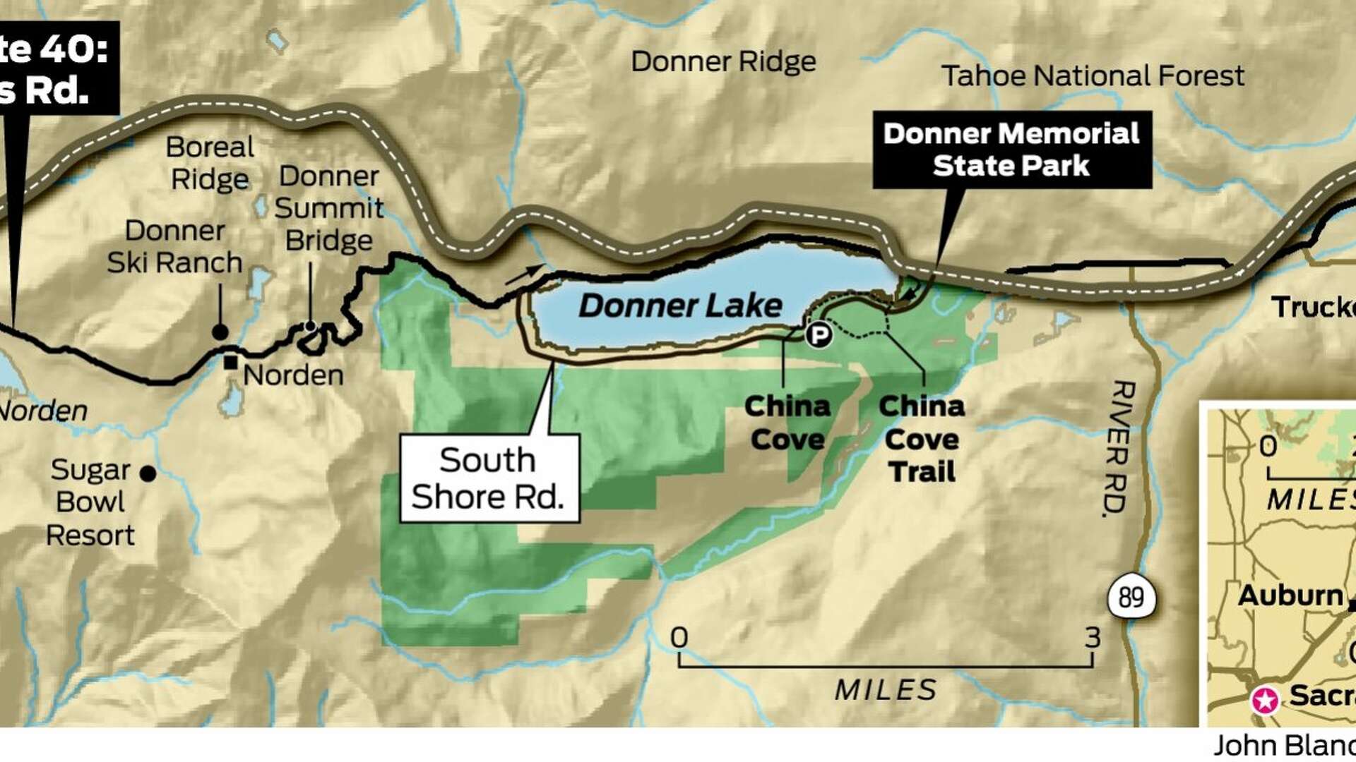 Donner Pass Road Features History Beauty And Play