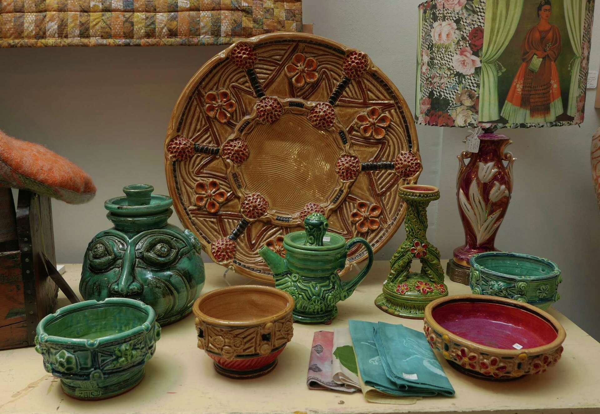 Artistic tableware is a feast for the eyes