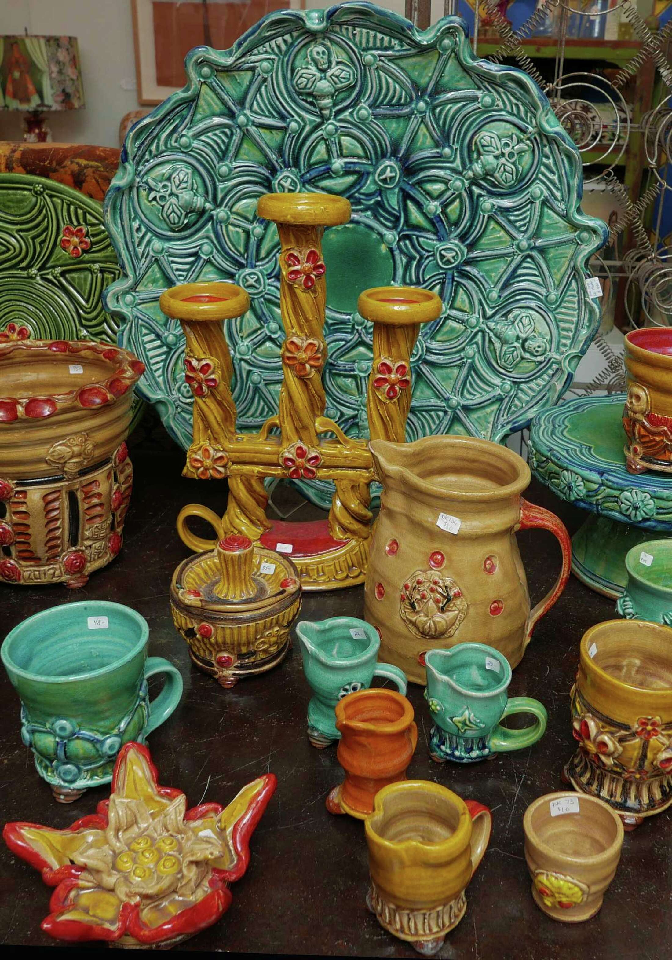 Artistic tableware is a feast for the eyes