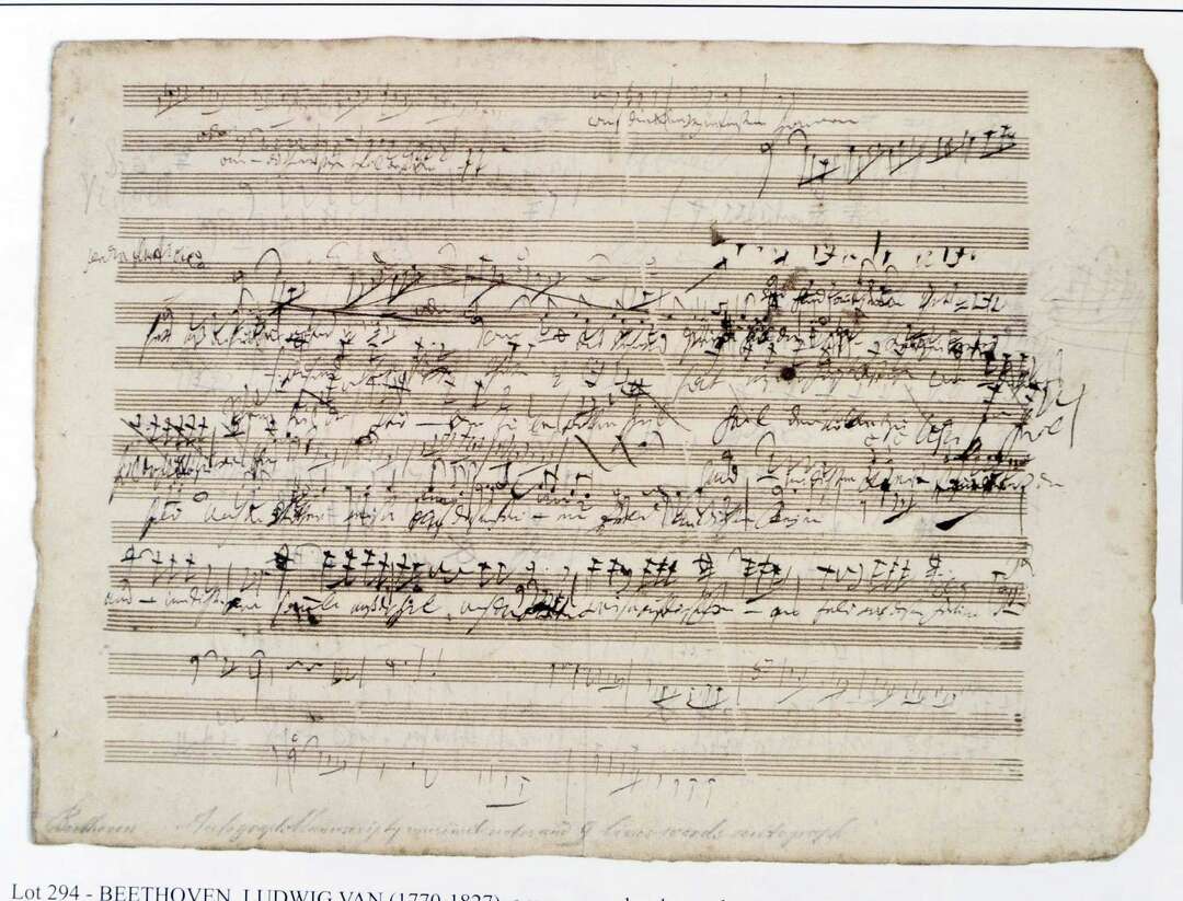 Beethoven composition discovered in Greenwich