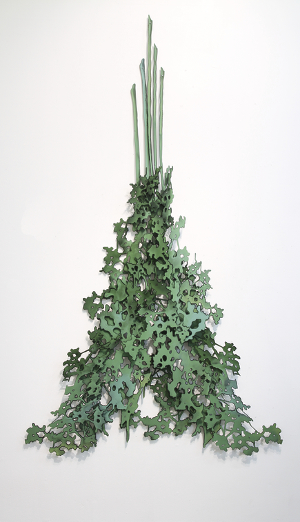 Artists’ layered work seemed a good match at Johansson