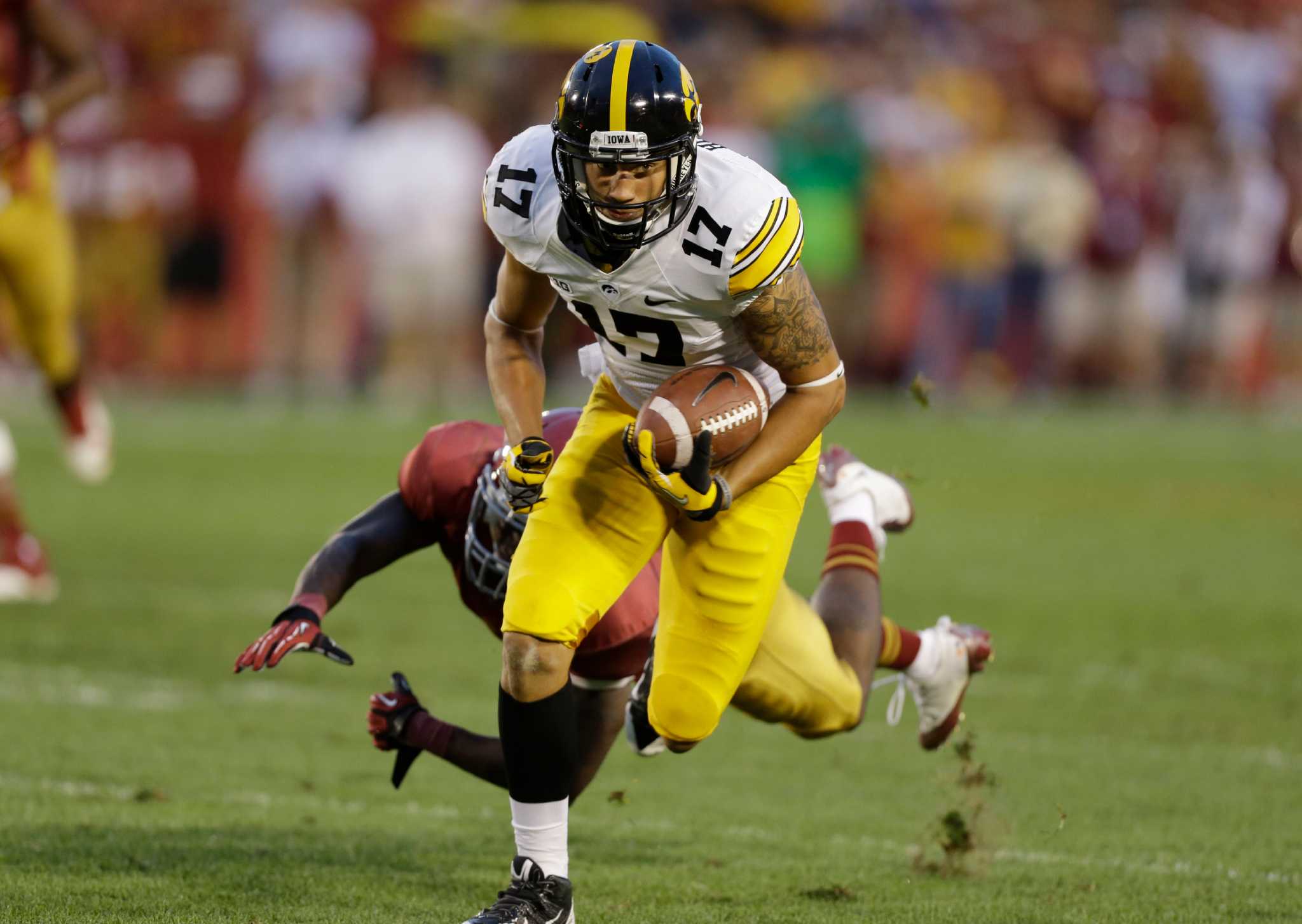 Somerset grad thrives in leadership role for Iowa