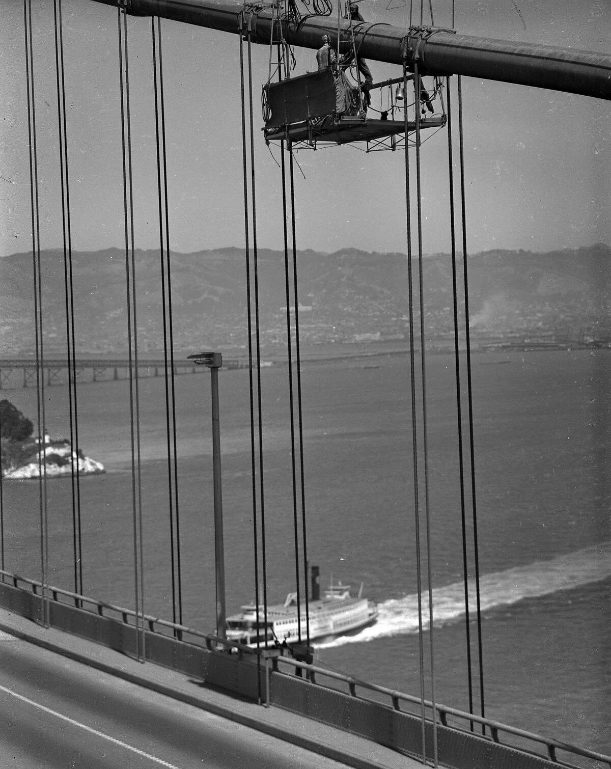 What it was like to be a Bay Bridge painter in the 1940s