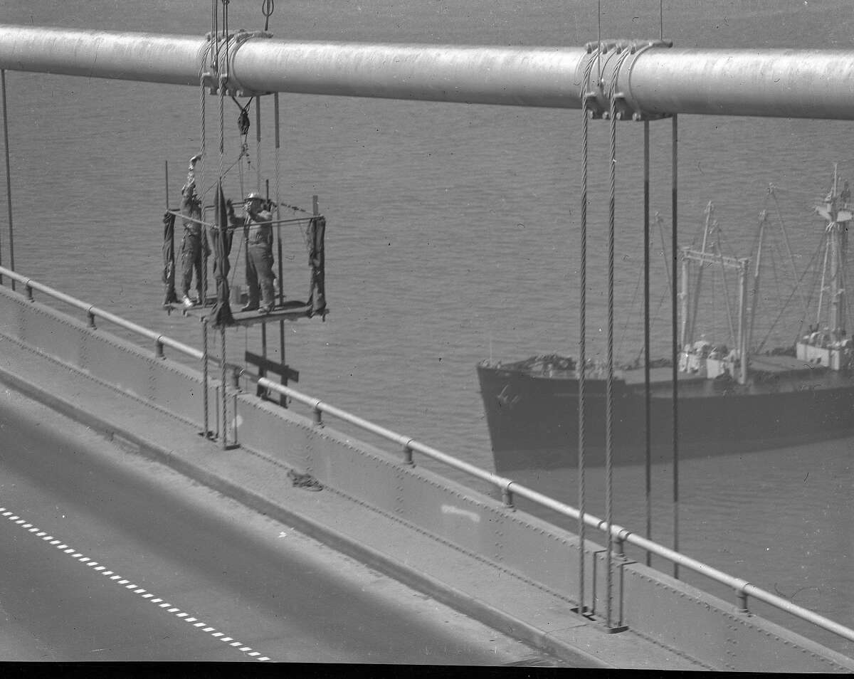 What it was like to be a Bay Bridge painter in the 1940s