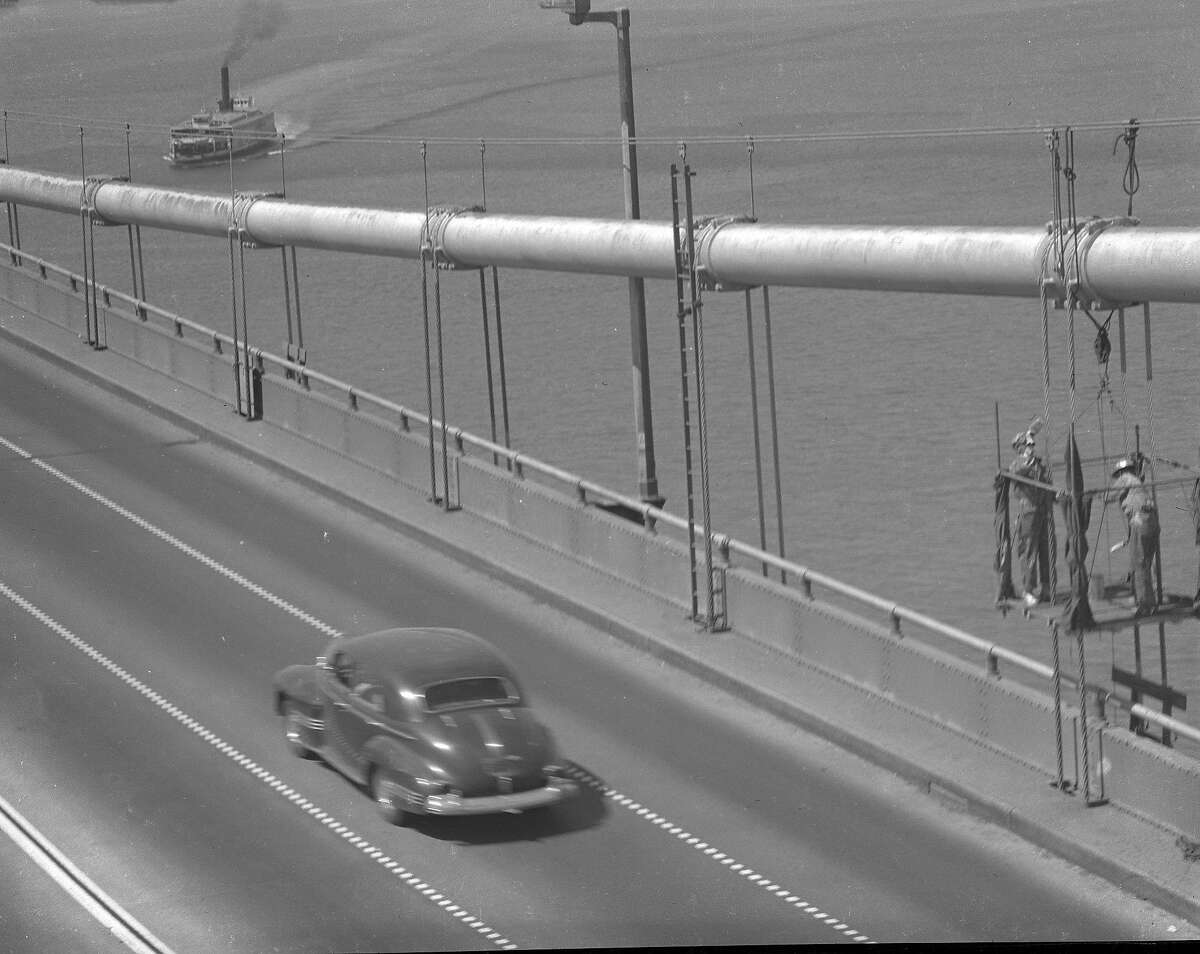 What it was like to be a Bay Bridge painter in the 1940s