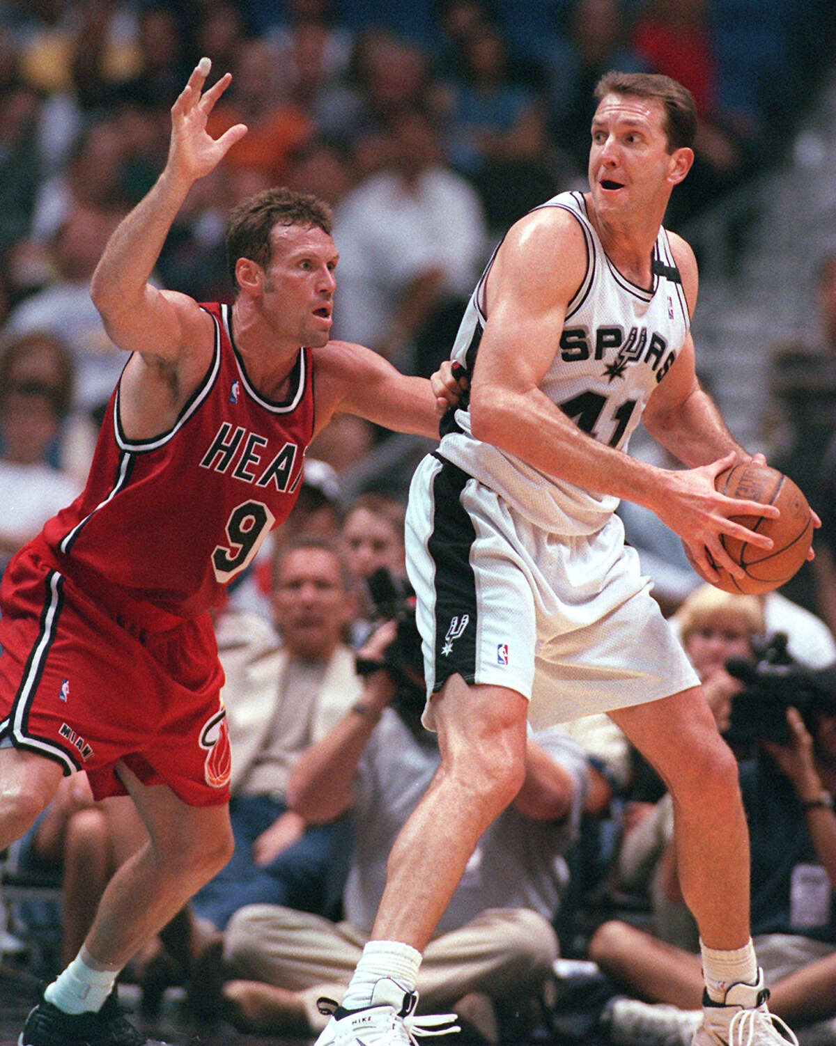 Perdue fondly recalls his time with Spurs