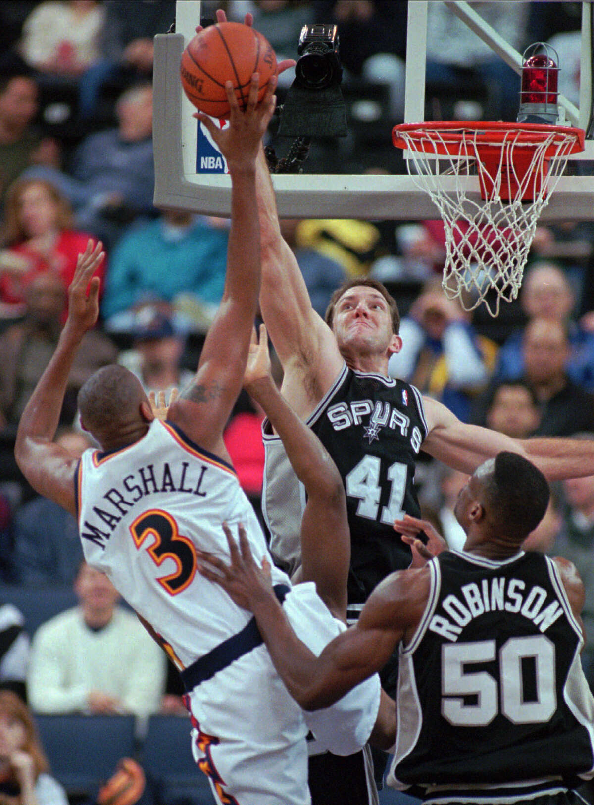 Perdue fondly recalls his time with Spurs