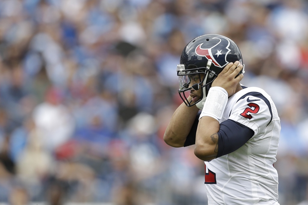 Texans release backup QB B.J. Daniels