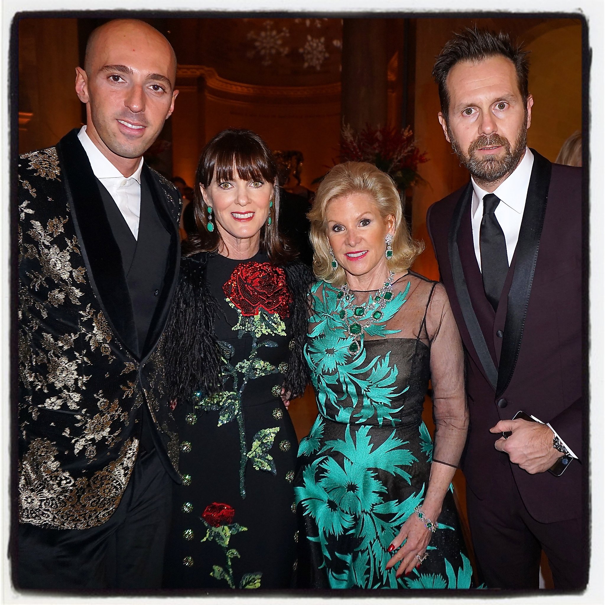 High society’s high-rolling holiday parties