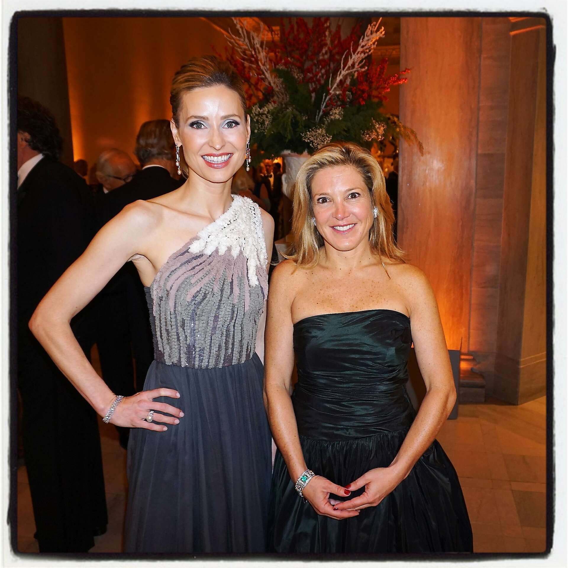 High society’s high-rolling holiday parties