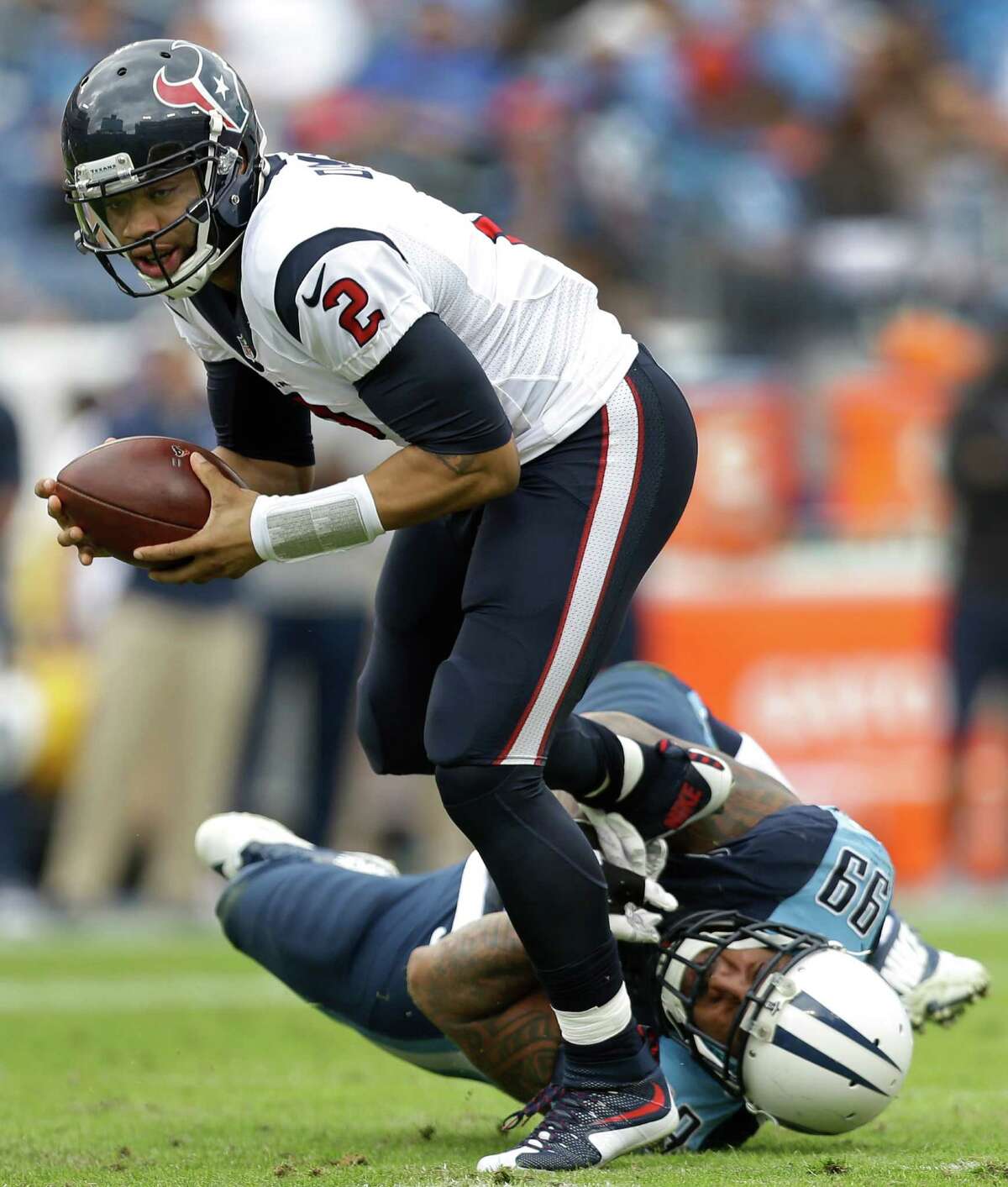 Texans release backup QB B.J. Daniels