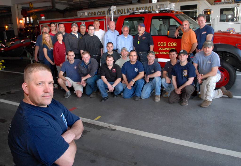 Volunteer, career firefighters show unity during storms