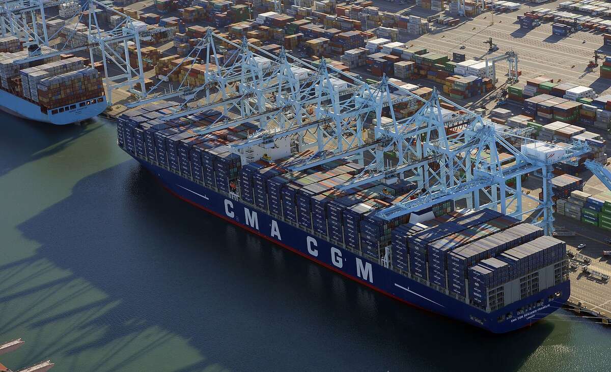 Biggest cargo ship to ever grace S.F. Bay is here