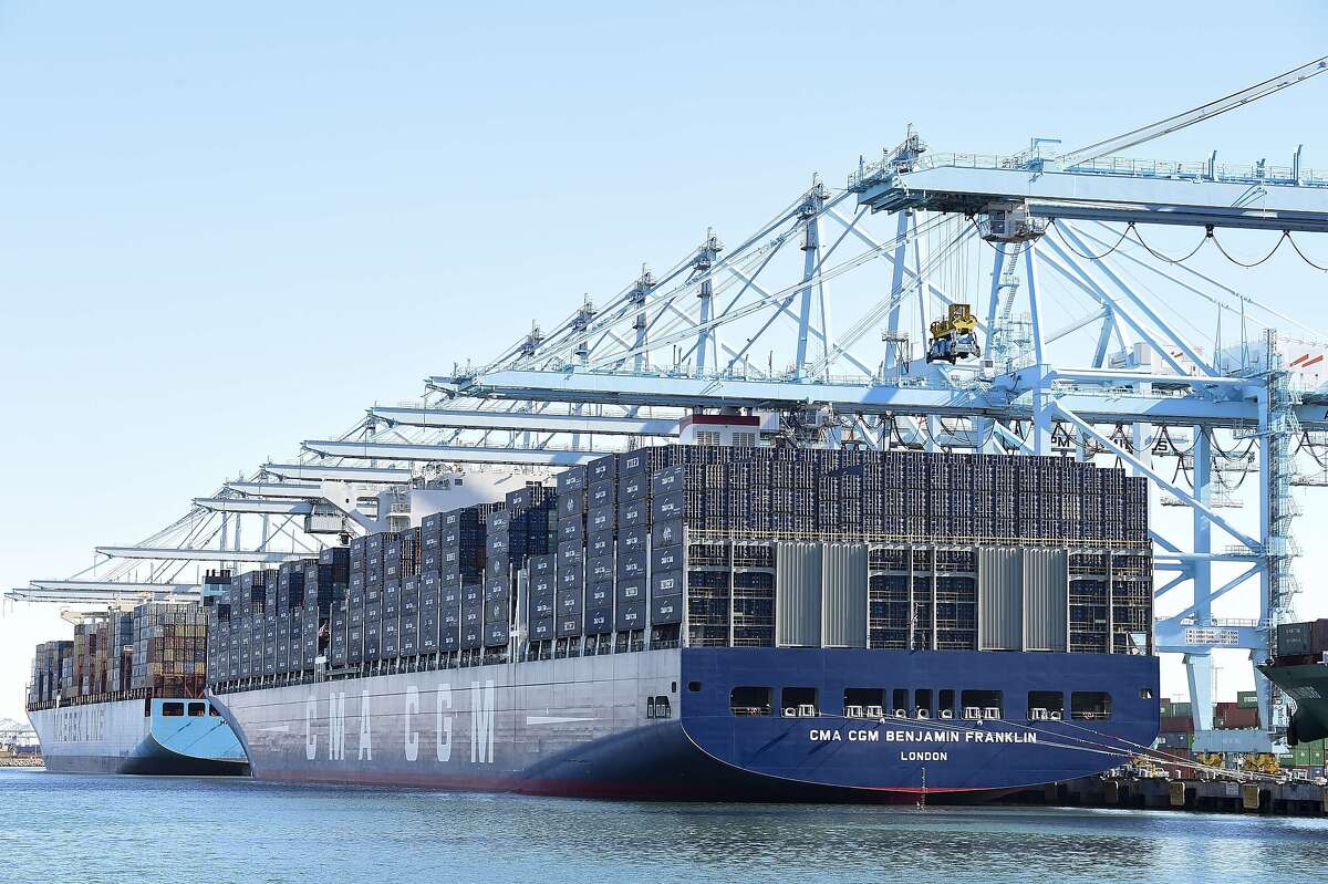 Biggest cargo ship to ever grace S.F. Bay is here