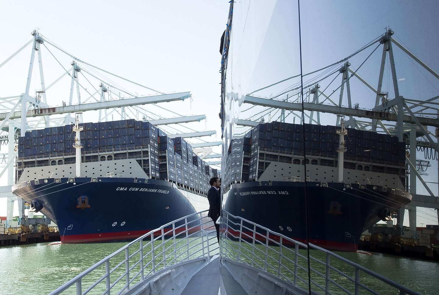 Largest cargo ship to ever visit U.S. coming to Oakland on Thursday