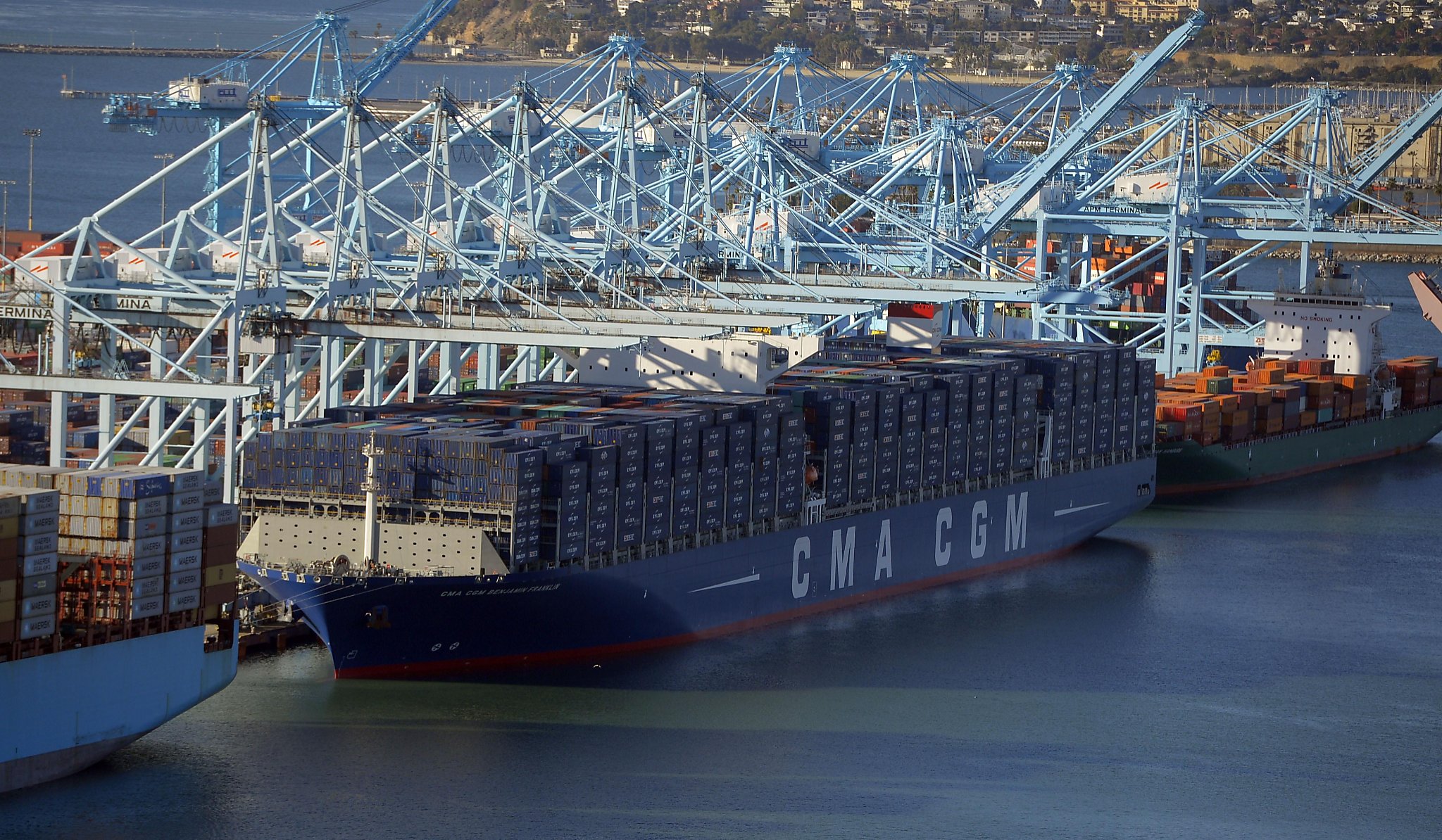 Biggest ship ever to sail into S.F. Bay arrives Thursday