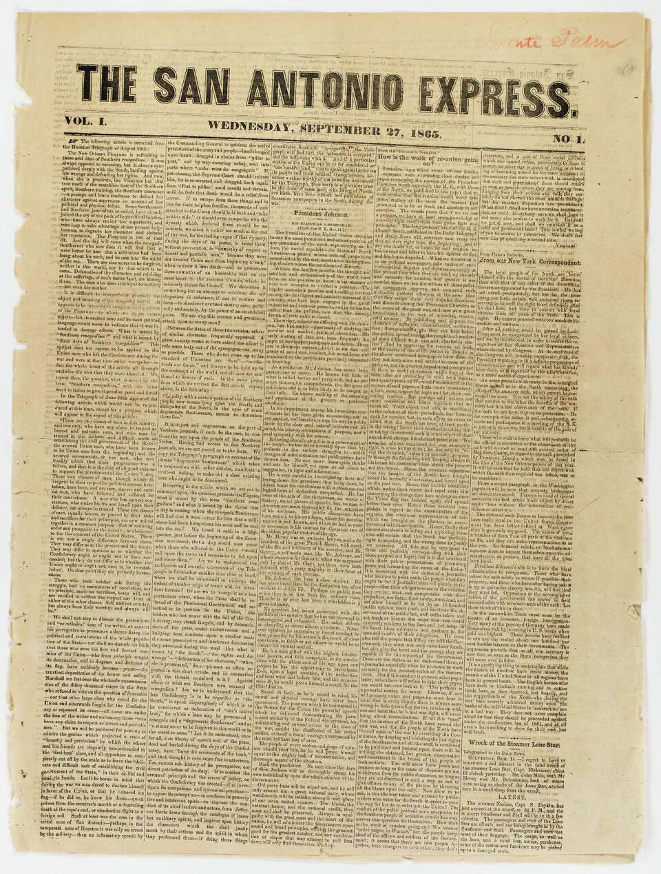 This paper has a story of its own