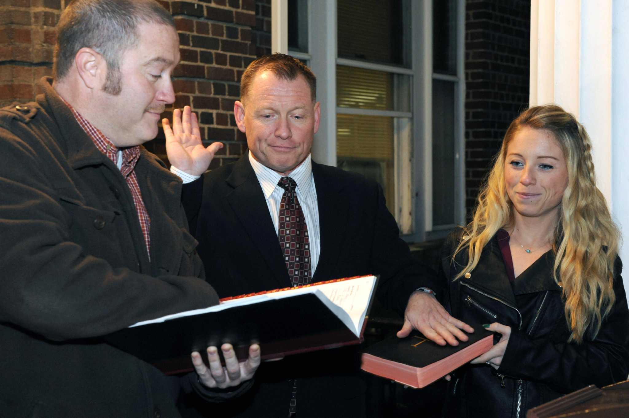 Watervliet mayor sworn in
