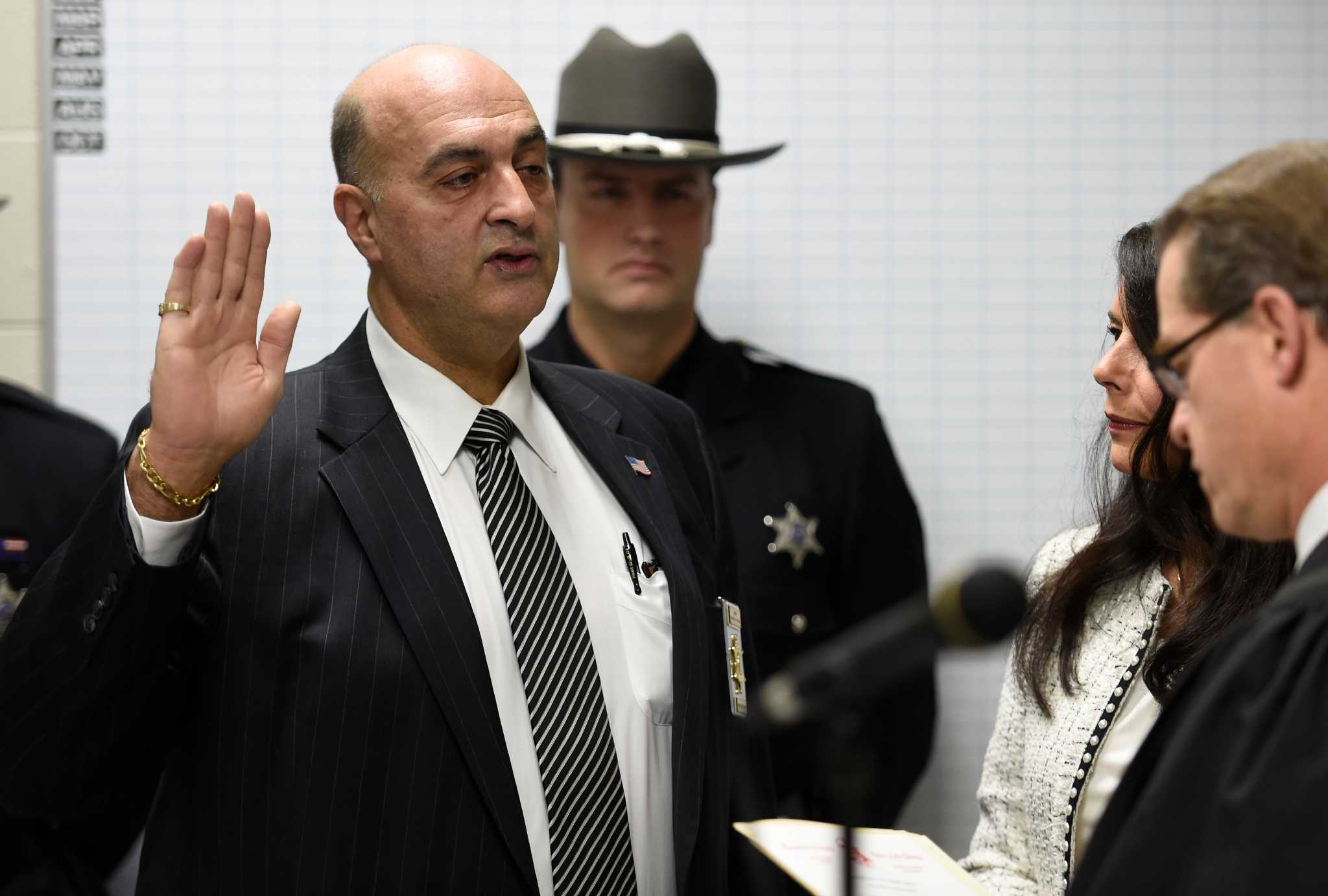 Patrick Russo sworn in as Rensselaer County sheriff
