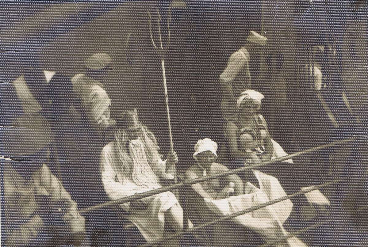Homoerotic or not? New navy hazing images include rare color pics
