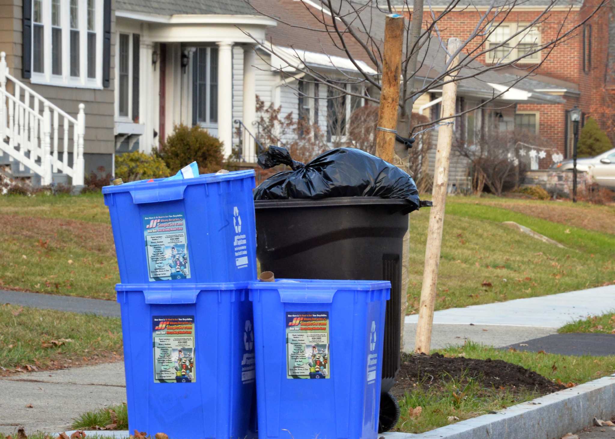 Albany council holds nose, passes trash fee