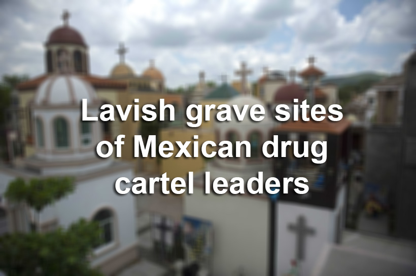 Cartel kingpins, families buried in lavish gravesites in narco cemetery ...
