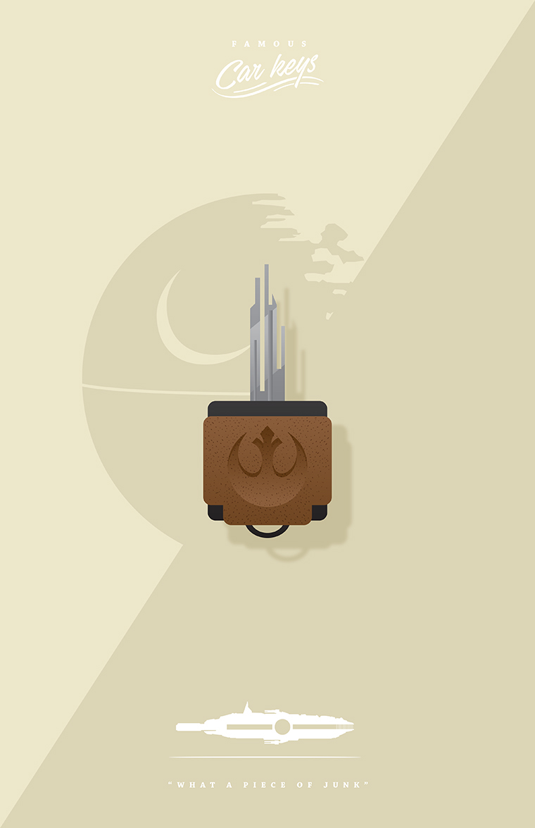 What would a Batmobile or Millennium Falcon key look like? Plus, other ...