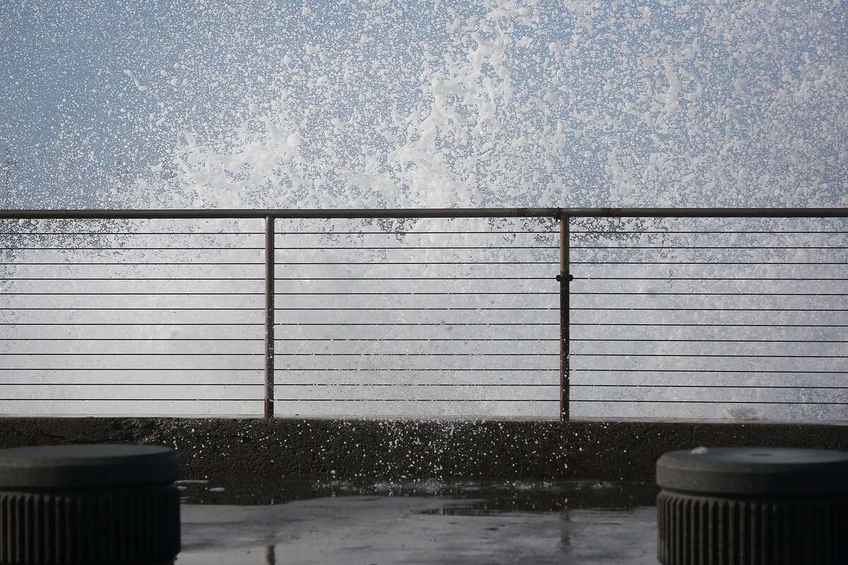 Bay Area high-surf warning issued as waves topped 25 feet