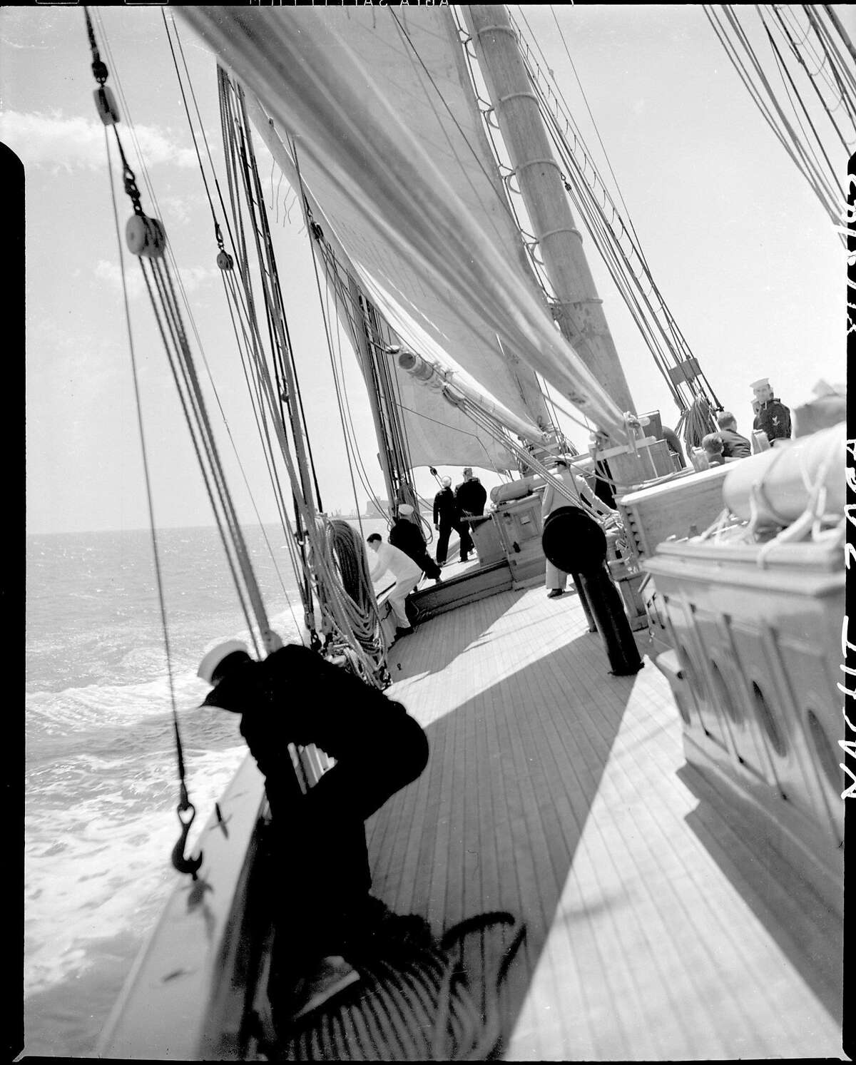 Zaca’s voyage: Bay Area yacht’s history filled with splashy tales