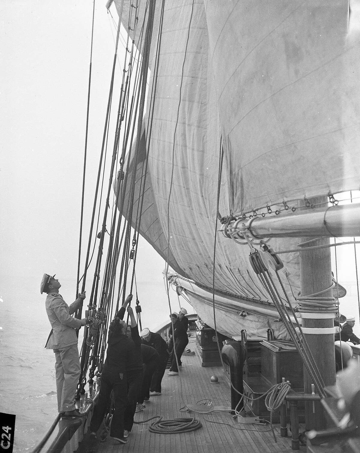 Zaca’s voyage: Bay Area yacht’s history filled with splashy tales