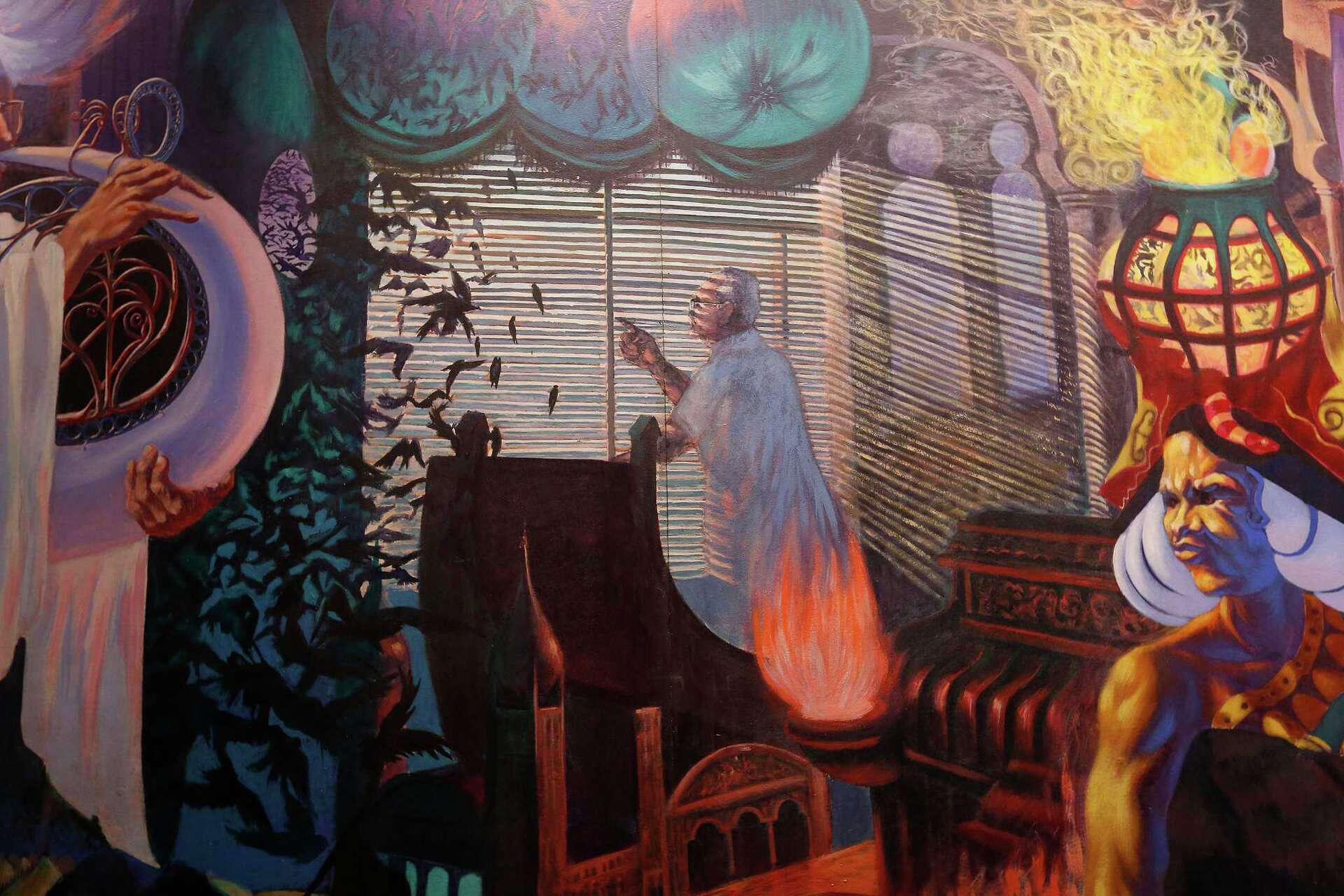 Fantastic journey: The story of Bert Samples' monumental mural