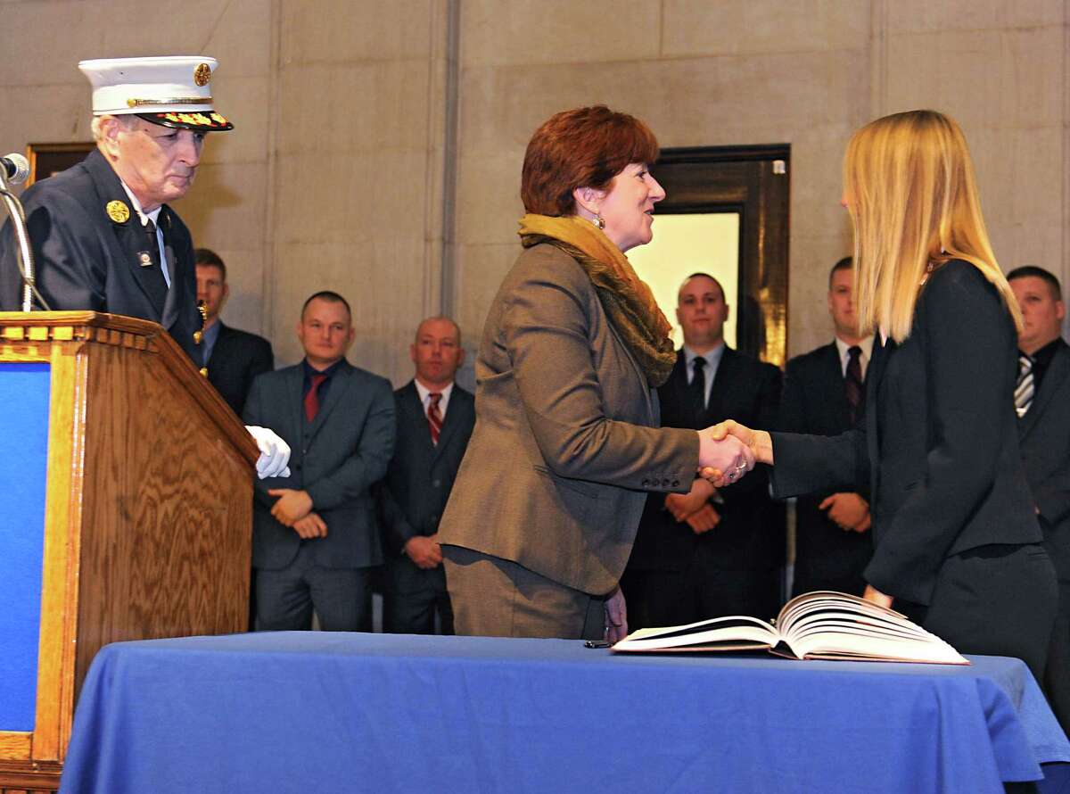 City welcomes its newest firefighters