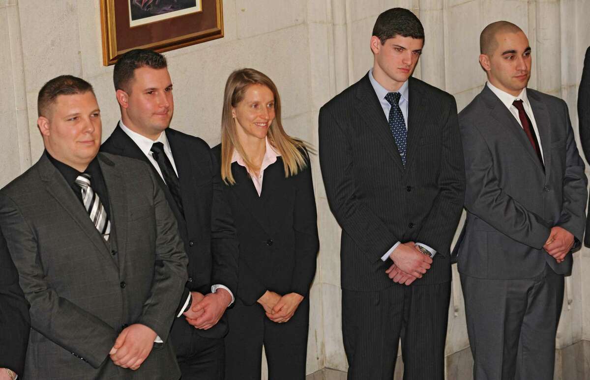 City welcomes its newest firefighters